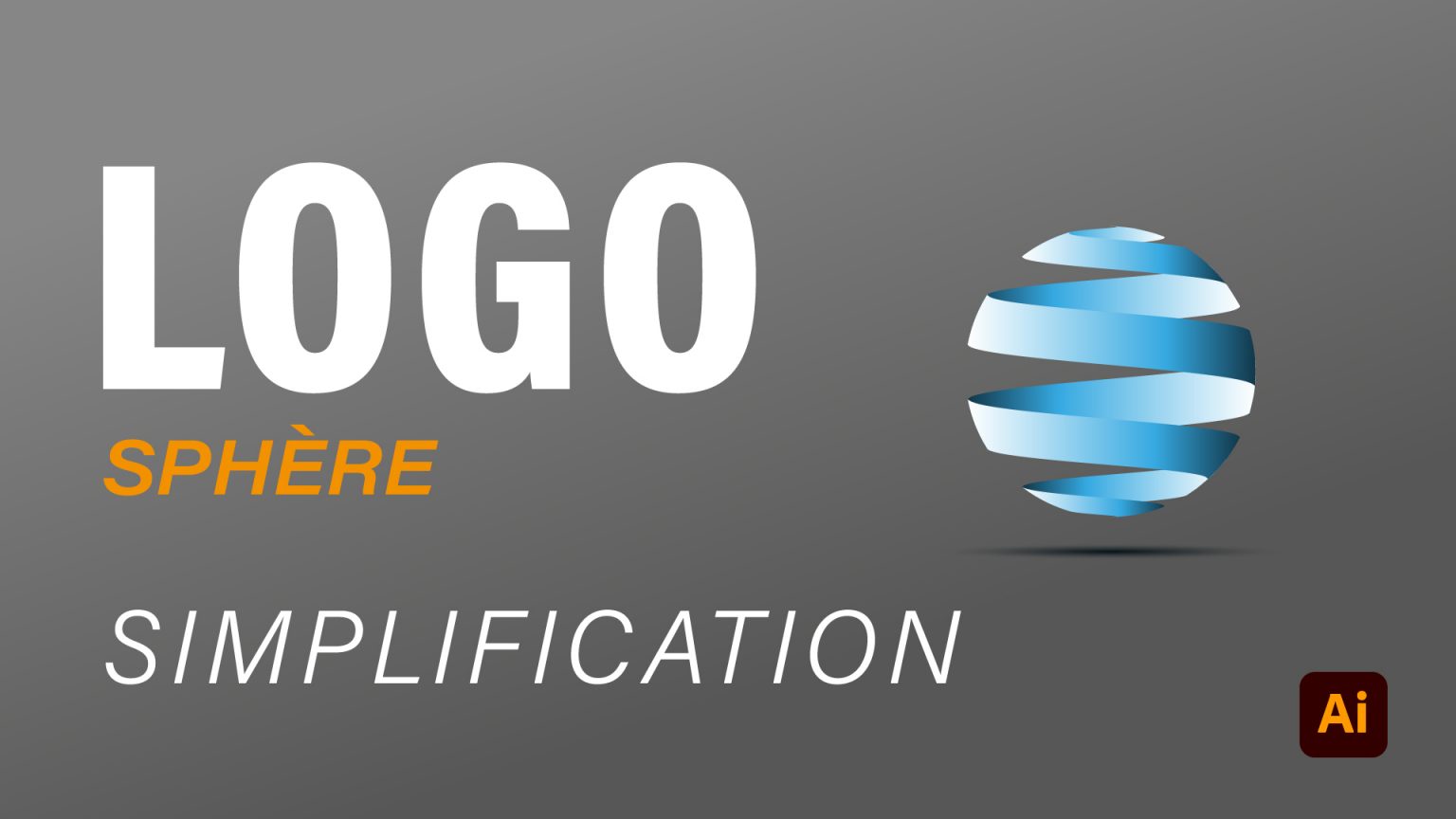 Comment simplifier un logo sphérique dans Illustrator - Emmanuel Correia