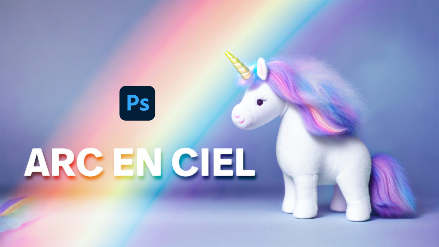 Comment faire un arc en ciel dans Photoshop - Emmanuel Correia